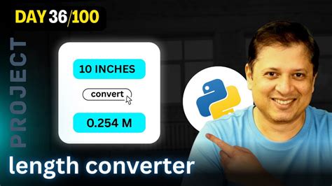 Python Gui Project — Build A Length Converter App Using Tkinter Youtube