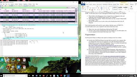 Wireshark Lab IP Demonstration CS457 YouTube