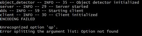 Unrecognized Option Qp Issue 1 KuntaiDu Dds GitHub