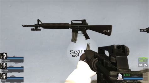 Tiggs M16 Desert Rifle Mod For Left 4 Dead 2