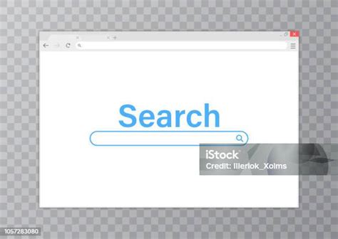 Jendela Browser Browser Web Dalam Gaya Datar Browser Internet Konsep