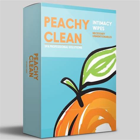 Fun Flirty Sexy Peachy Clean Intimacy Wipes Great Project For