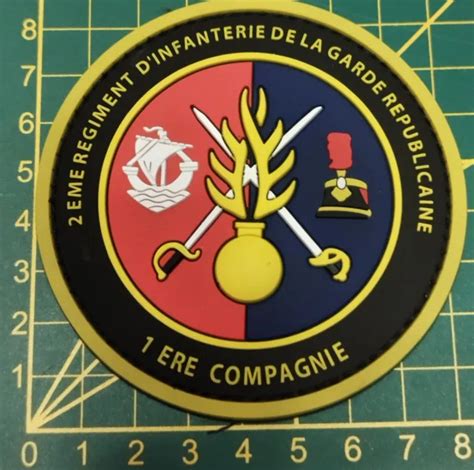 ECUSSON POLICE GENDARMERIE Patch Garde Republicaine Infanterie