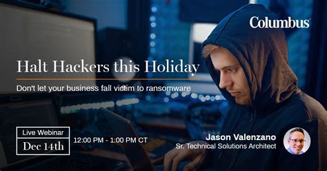 Columbus On Linkedin Ransomwareattacks Security