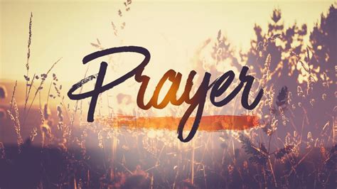 Prayer Time” Evergreen Baptist Church
