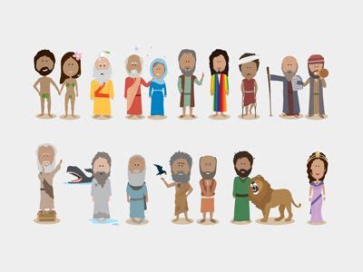 How To Draw Cartoon Bible Characters