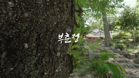 20230407 문림의향 장흥 탐진강변의 대표정자 부춘정 Youtube