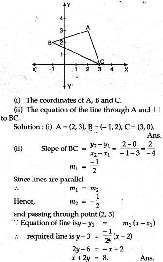 Icse Solutions For Class 10 Mathematics Coordinate Geometry Artofit