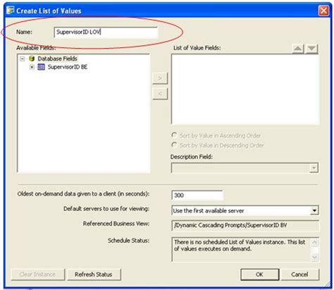 Crystal Reports Dynamic Prompt Best Practices InfoSol