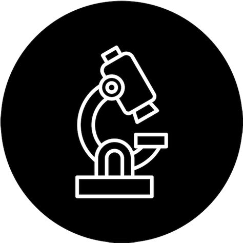 Premium Vector Miscroscope Icon Style