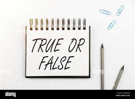 Text Caption Presenting True Or False Internet Concept Decide Between