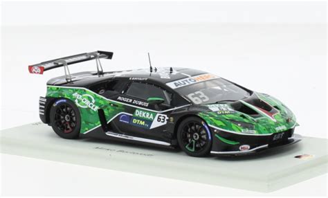 Miniature Lamborghini Huracan 1 43 Spark GT3 Evo No 63 GRT Grasser
