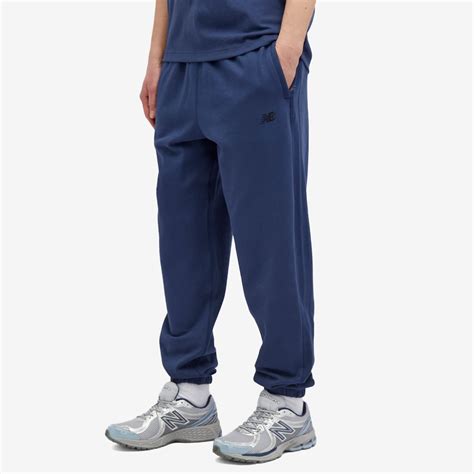 New Balance Nb Athletics French Terry Jogger Nb Navy End Us