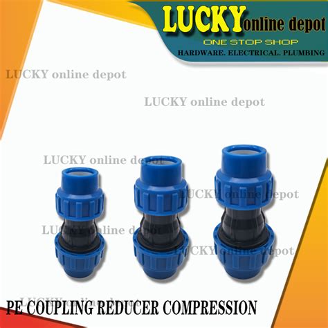 Pe Compression Pipe Fittings Reducing Coupling Sold Per Piece Lazada Ph