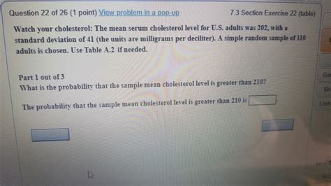 solved question 26 of 26 1 point view problem in a pop up