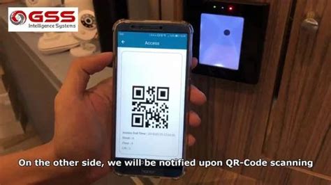 Touchless Qr Code Scan Door Access Control System With Record Keeping