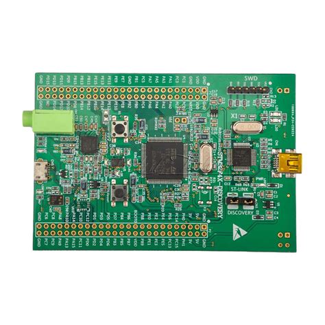 Stm F Discovery Stm F Cortex M Development Board St Link V La