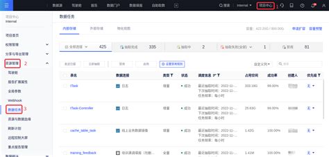 资源管理 数据任务 《有数bi用户手册》
