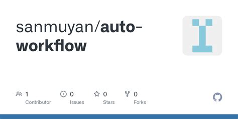 Github Sanmuyan Auto Workflow
