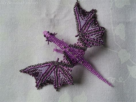 Beaded Dragon By Mybeadedfantasy On Deviantart