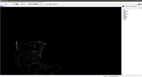 Map Only Shows In Of Screen Issue Unidata Awips GitHub