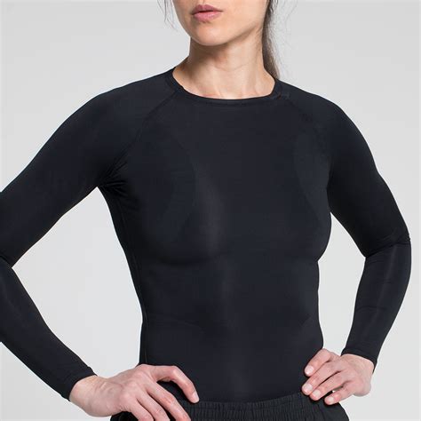 E75 Womens Long Sleeve Compression Shirt Enerskin