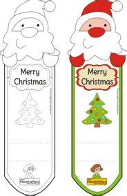 Free Printable Christmas Bookmarks To Color Prntbl