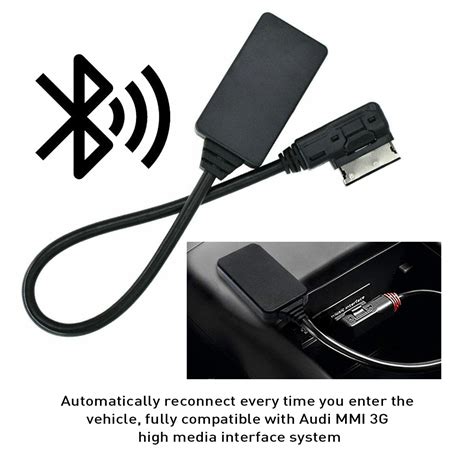 Bluetooth Usb Aux Audio Cable Adapter Wireless Module For Audi A4 A5 A6 A8 Q7 Ebay