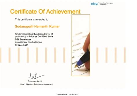 Hemanth Kumar Sodanapalli On Linkedin Javadeveloper Programming