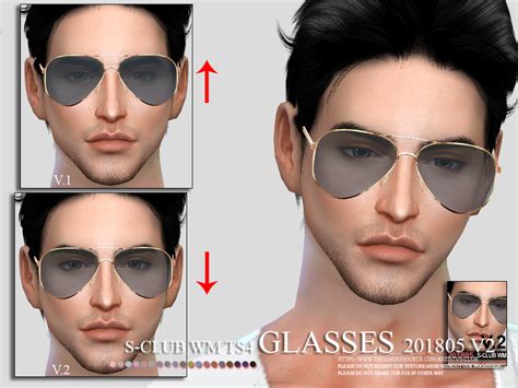 The Sims Resource S Club Ts4 Wm Glasses Fm 201805 V2