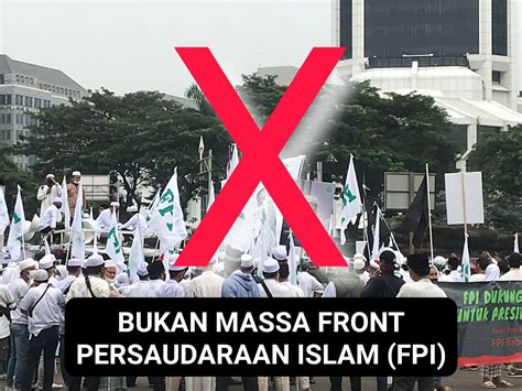 Fpi Jadi Jadian Gelar Aksi Dukung Capres Dpp Fpi Aksi Fiktif Dan