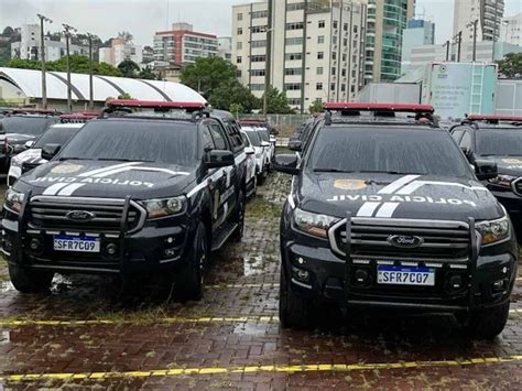 Polícia Civil recebe 73 novas viaturas Nova Onda Online