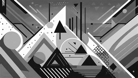 Premium Photo Abstract Triangle Shape Geometric Background