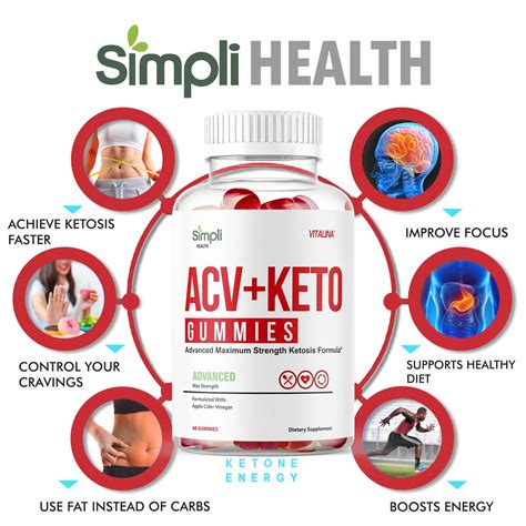 Buy Simpli Health Ketosis Gummies Simply Health Acv Gummies