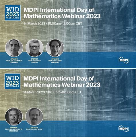 mathematics mdpi on linkedin idm314 when mathematics