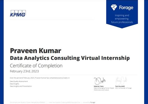 Praveen Kumar On Linkedin Dataanalytics Job Internship Projects