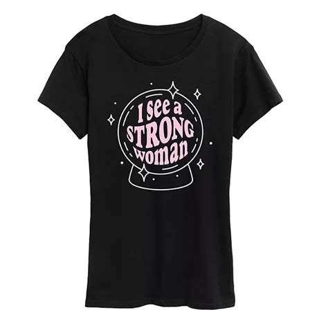 Womens I See A Strong Woman Graphic Tee