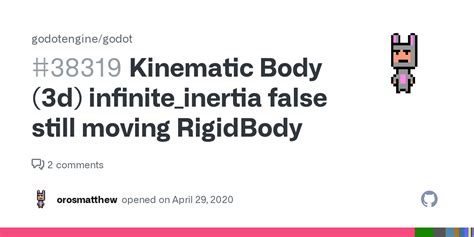 kinematic body 3d infinite inertia false still moving rigidbody
