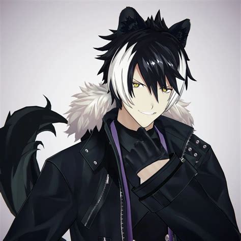 Kageyama Shien Gallery Virtual YouTuber Wiki Fandom Kageyama Cute Anime Boy Anime Cat Boy