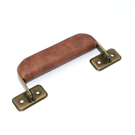 블랙 가죽 수하물 케이스 캐비닛 핸들 가방 서랍 핸들 박스 풀러 핸들 홀더 찬장 하드웨어 수하물 액세서리캐비닛 바퀴