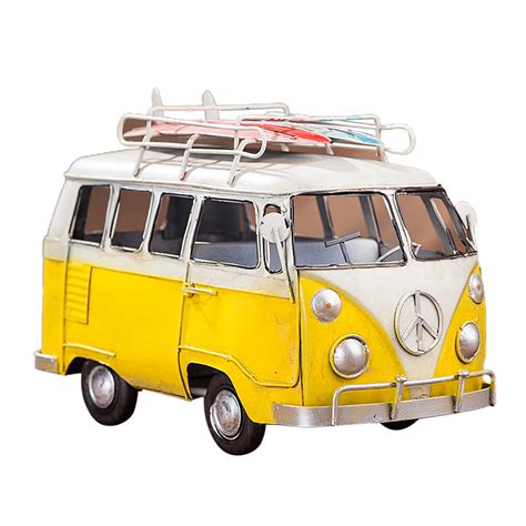 Gardenne Vintage Bus Model Vintage Bus Ornament Vintage Bus Model