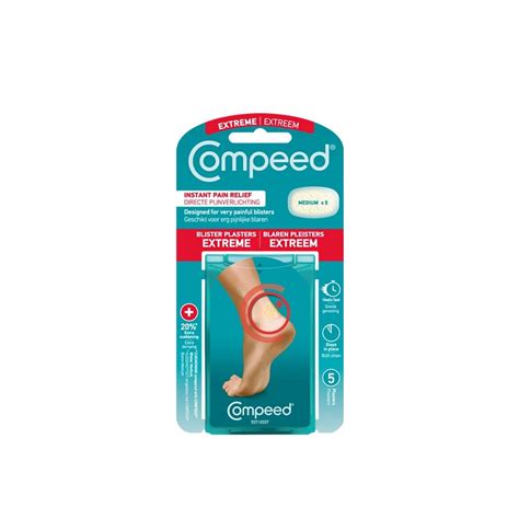 Compeed Blister Extreme Healing Medium Plasters X5