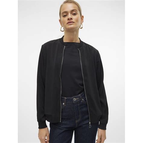 Жакет-бомбер черный Vero Moda купить в интернет-магазине (веро мода ...