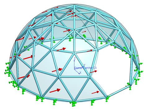 Solidworks Simulation Nonuniform Force And Pressure Loading In Spherical Coordinate Systems