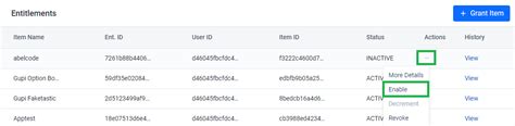 エンタイトルメントを管理する Accelbyte Documentation