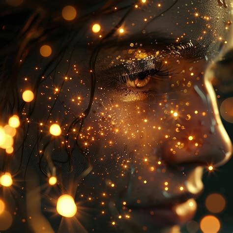 Realistic Lighting Effect Premium AI Generated Image