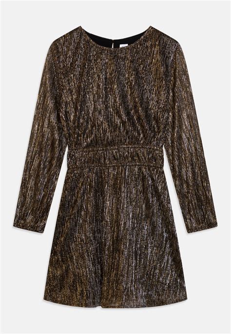 Gap Dress Girls Koktejlové šaty šaty Na Párty Goldzlatá Barva