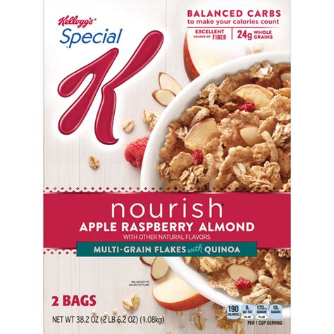 Kelloggs Special K Cereal Raspberry Almond 382oz Shop Priceless Foods
