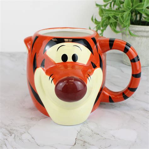 Tigger Winnie The Pooh Disney 20 Oz Sculpted Ceramic Mug Collectors