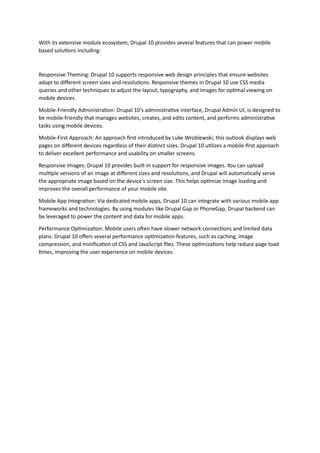 Drupal Compatibility With Emerging Tech Docx